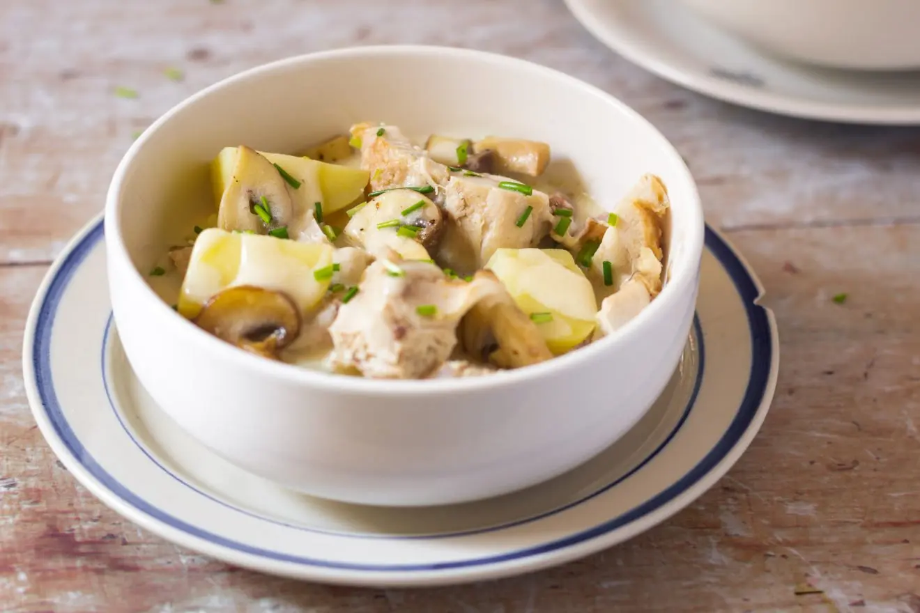 Rabbit Fricassee ('Kaninchenfrikassee') - My German Table