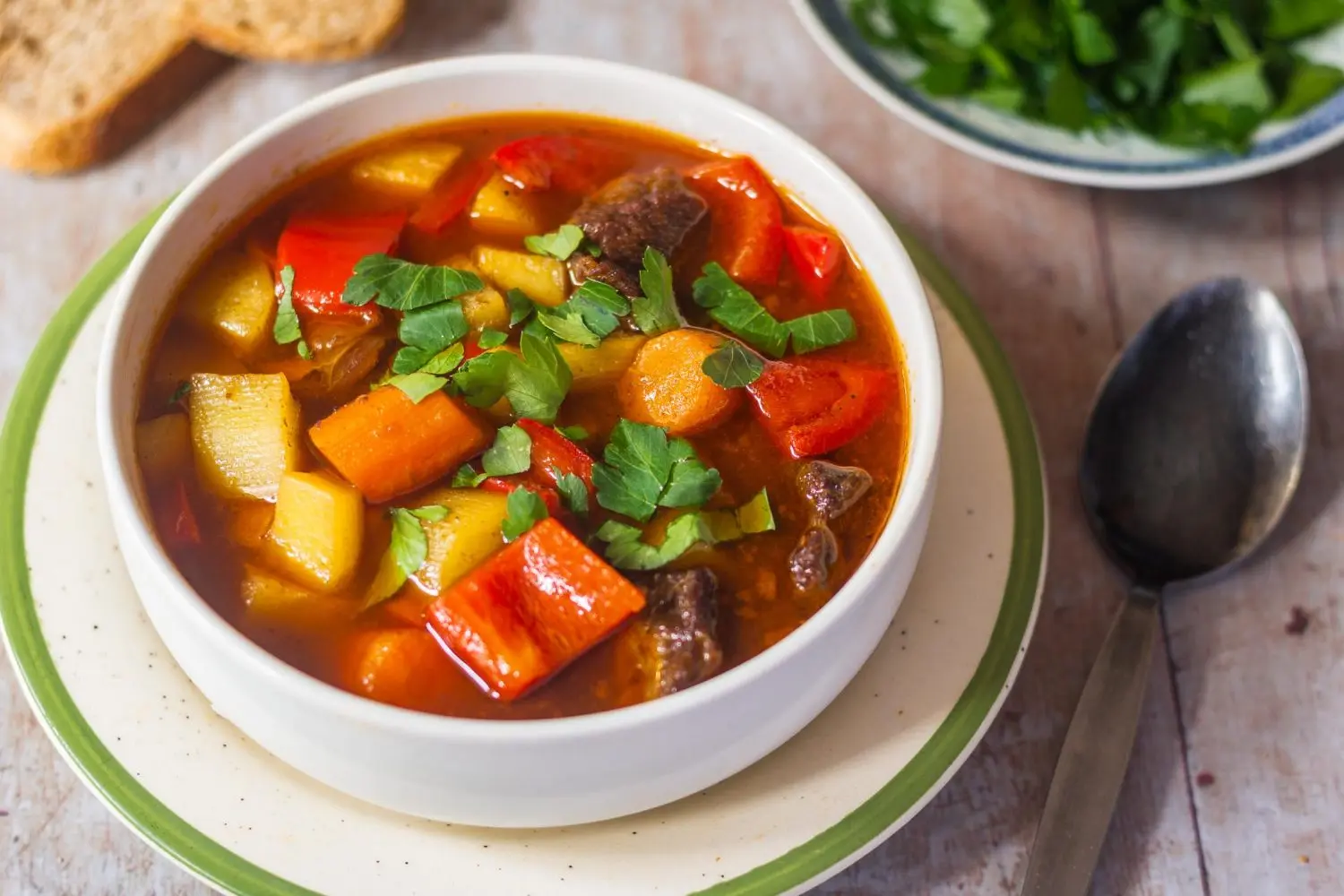 Goulash soup ('Gulaschsuppe') - My German Table