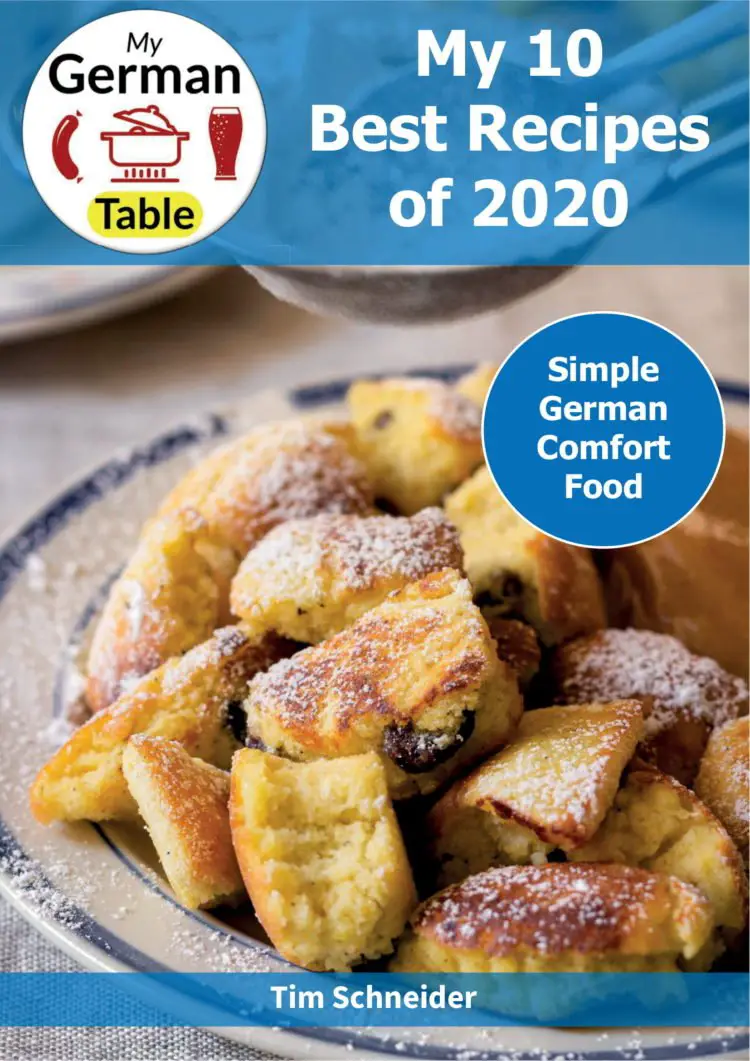 My German Table - Recipes and Food of Thought from Southern Germany