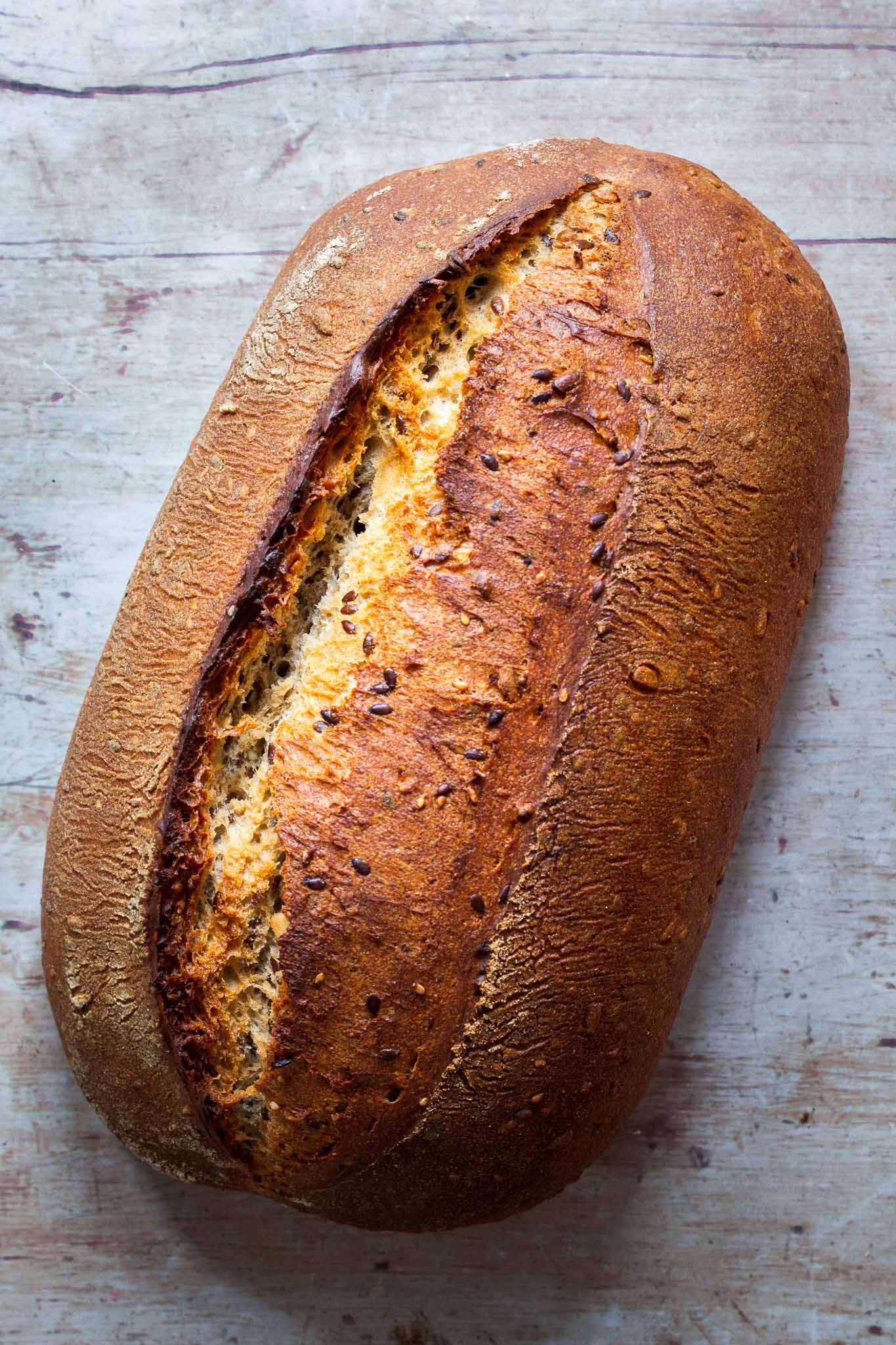 Mixed Bread with Seeds ('Mischbrot mit Körnern') - My German Table