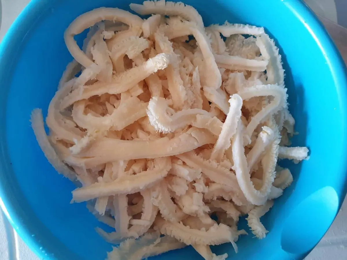 Tripe in mustard cream sauce ('Kutteln Französische Art') - My German Table