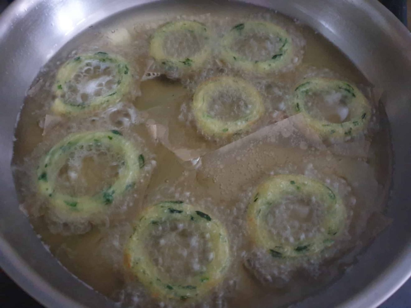 Potato Beignets with Wild Garlic ('Kartoffel Beignets mit Bärlauch ...